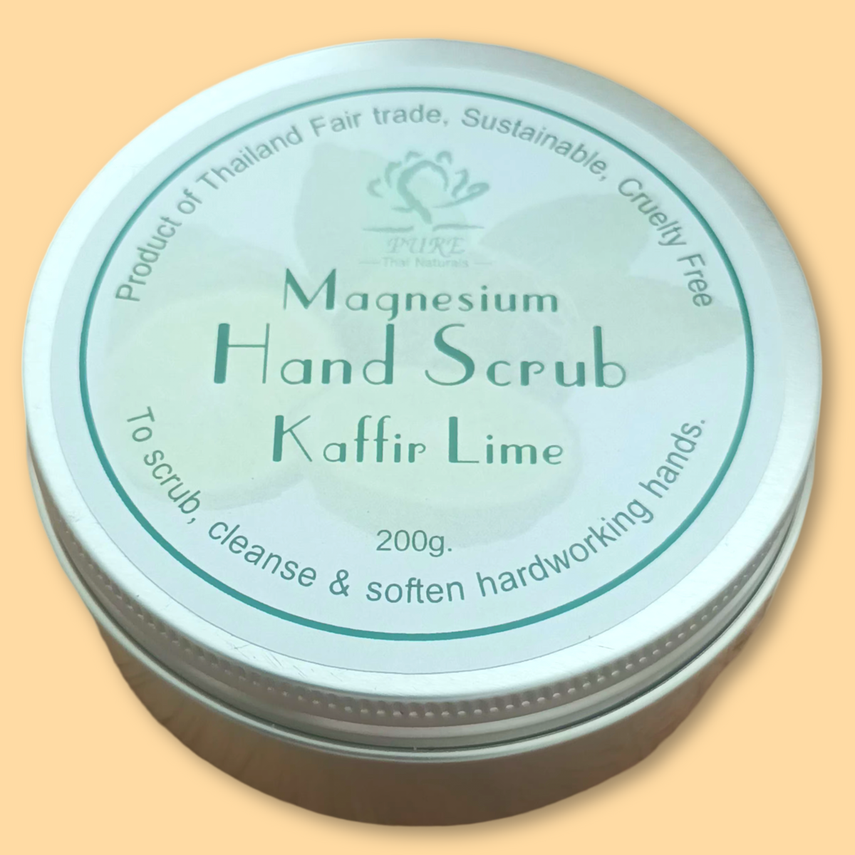 Magnesium Hand Scrub - Kaffir Lime - 200g – Pure Thai Naturals